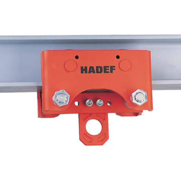 Manual trolley for chain hoist - 20/94 AFR - HADEF