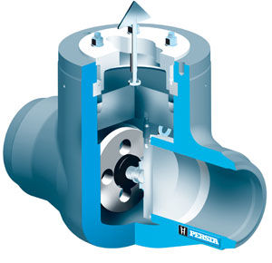 Spectacle blind valve - DN 65 - 600, max. 680 bar | DPV 16-63 - Stahl ...