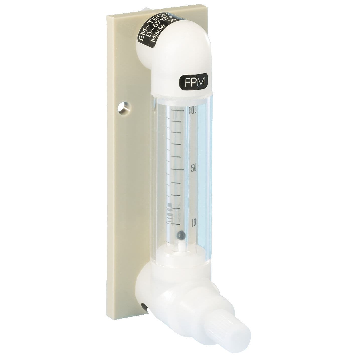 Variable-area flow meter - 4L - EM-Technik GmbH - volume / for water ...