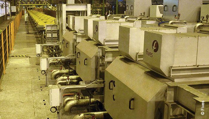 Chamber furnace - CELES - Fives DMS - reheating / induction
