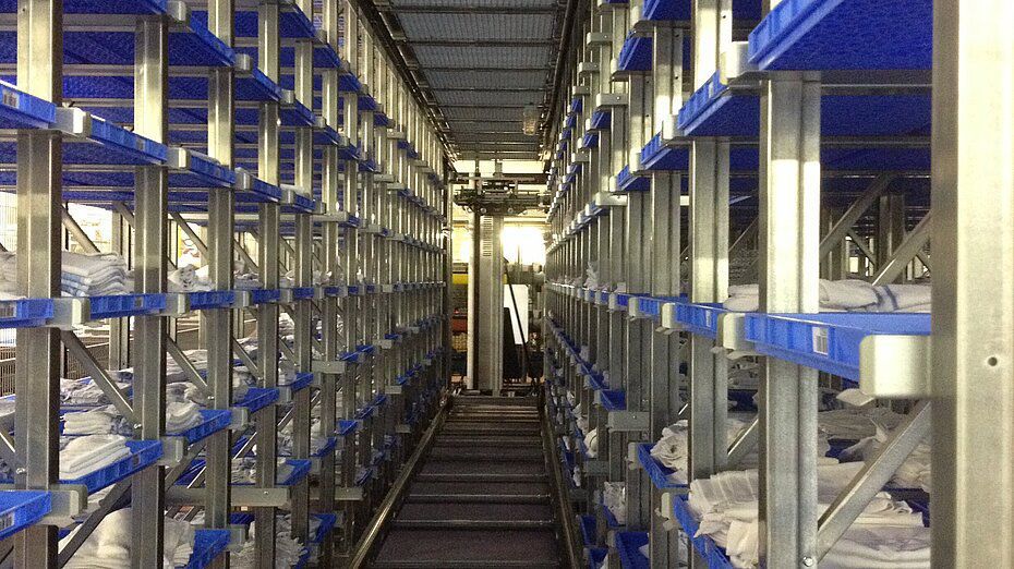 Automatic automated storage and retrieval system - Flexy Shuttle ...