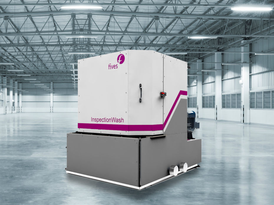 Dry washing machine - INSPECTIONWASH™ - Fives Cinetic SAS - spray ...