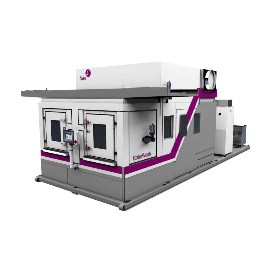 Robotic washing machine - ROBOWASH™ - Fives Cinetic SAS - dry / process ...