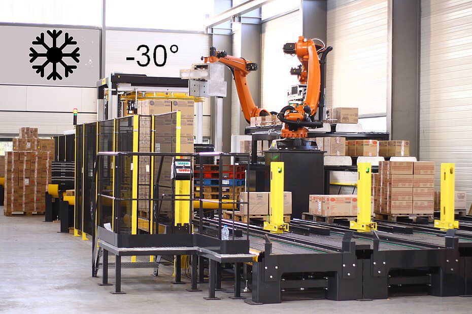 Robotic palletizer - Fives Cinetic SAS - pallet / multiple / for logistics