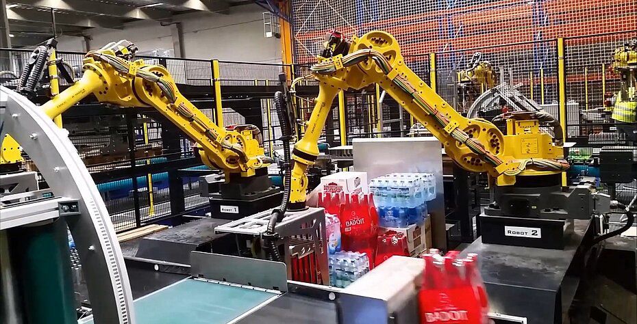 Palletizing software - Fives Cinetic SAS - analysis / packing / process