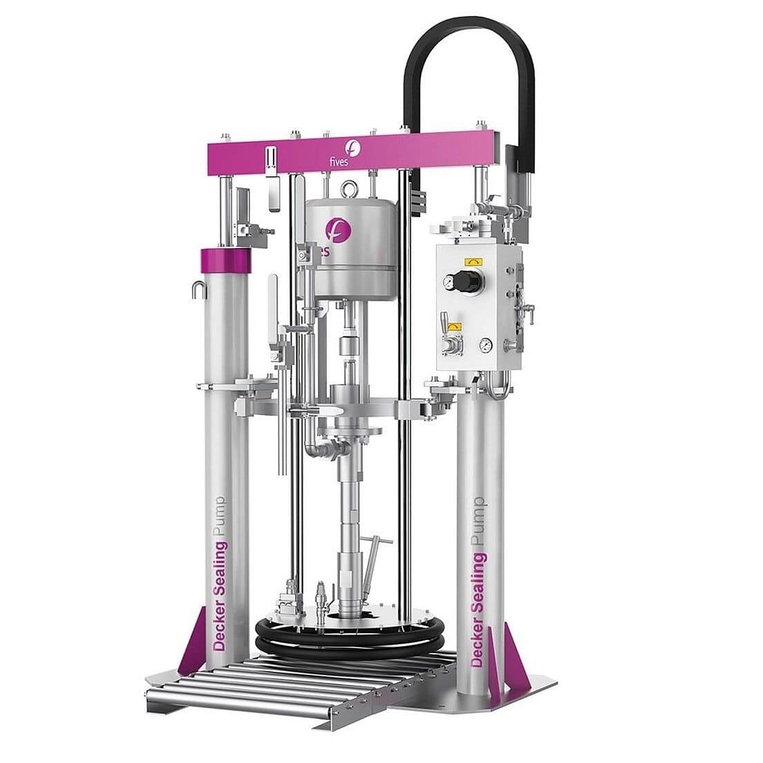 Plunger pump - DR - Fives Cinetic SAS - fluid grease / for epoxy resin ...