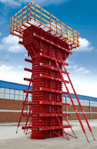 Bridge formwork - PIER - Mesa Imalat Sanayii ve Ticaret A.S. - column