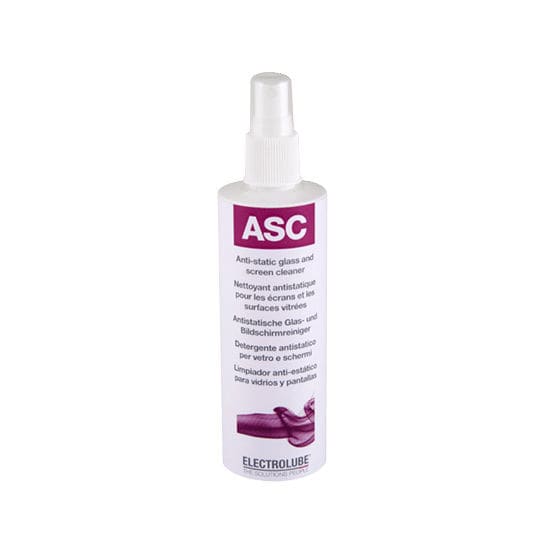 Cleaning spray - ASC - ELECTROLUBE - glass / anti-static / non-flammable