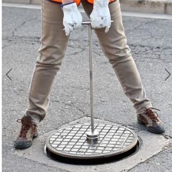 Magnetic manhole cover lifter - 1213 series - Novodinámica S.L.U.