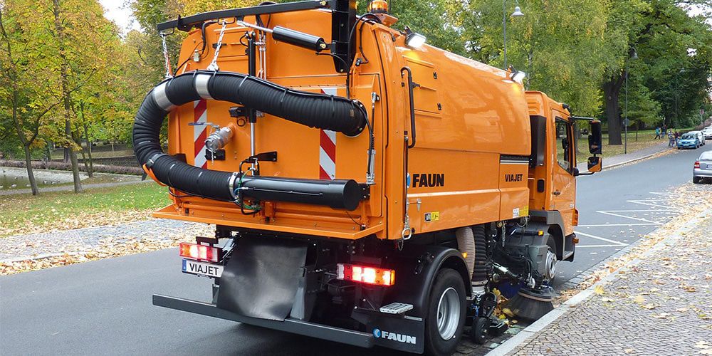 Truck-mounted suction sweeper - VIAJET 5 - FAUN Umwelttechnik GmbH & Co ...
