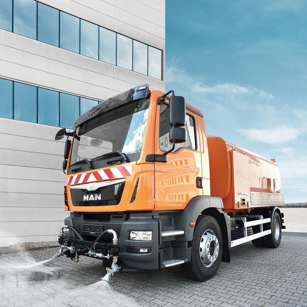 Truck-mounted suction sweeper - AQUAJET - FAUN Umwelttechnik GmbH & Co ...
