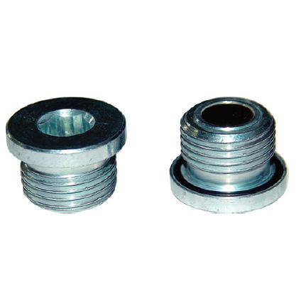 Round plug / threaded / galvanized steel / with embedded magnet - TM ...