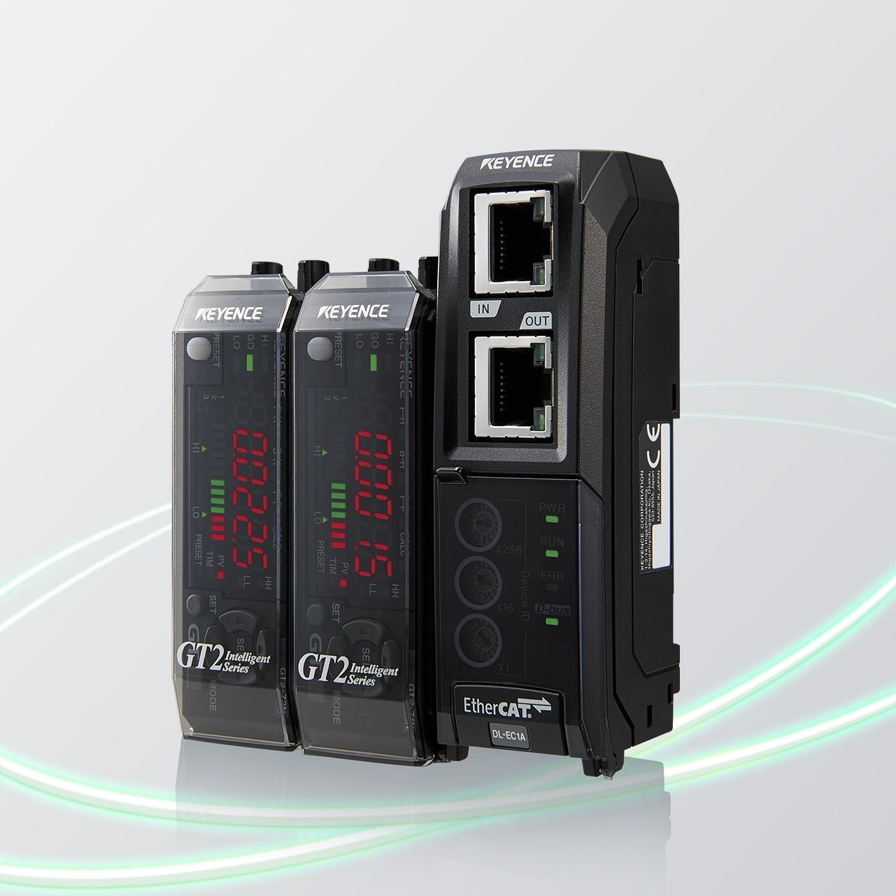 Networked communication unit - DL series - KEYENCE - data