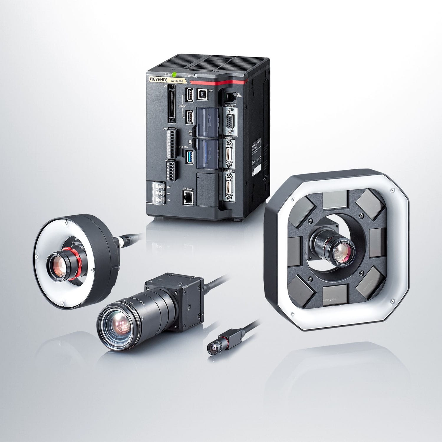 Detection vision system - CV-X series - KEYENCE - for machines ...