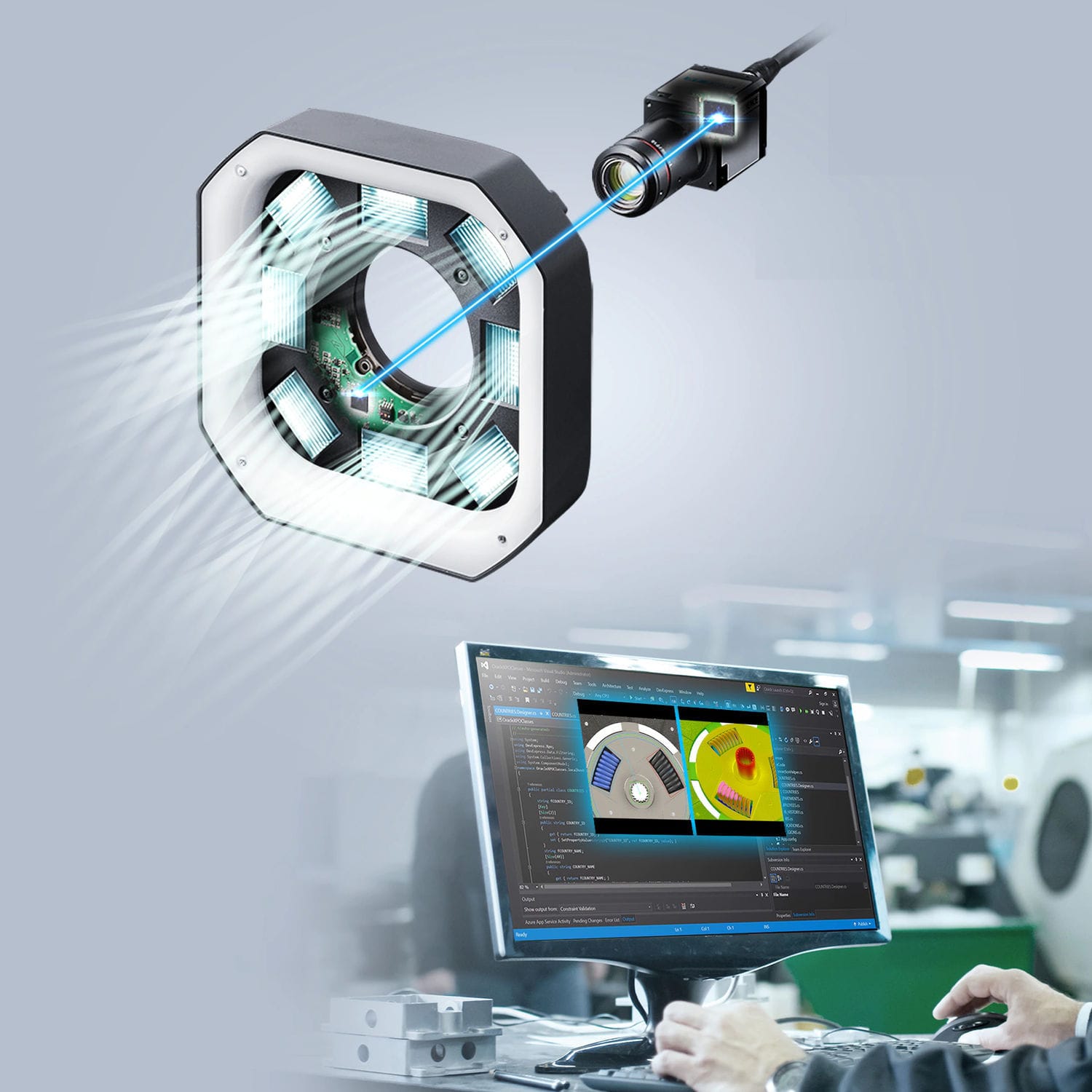 GigE camera - VJ Series - KEYENCE - machine vision / digital / inspection