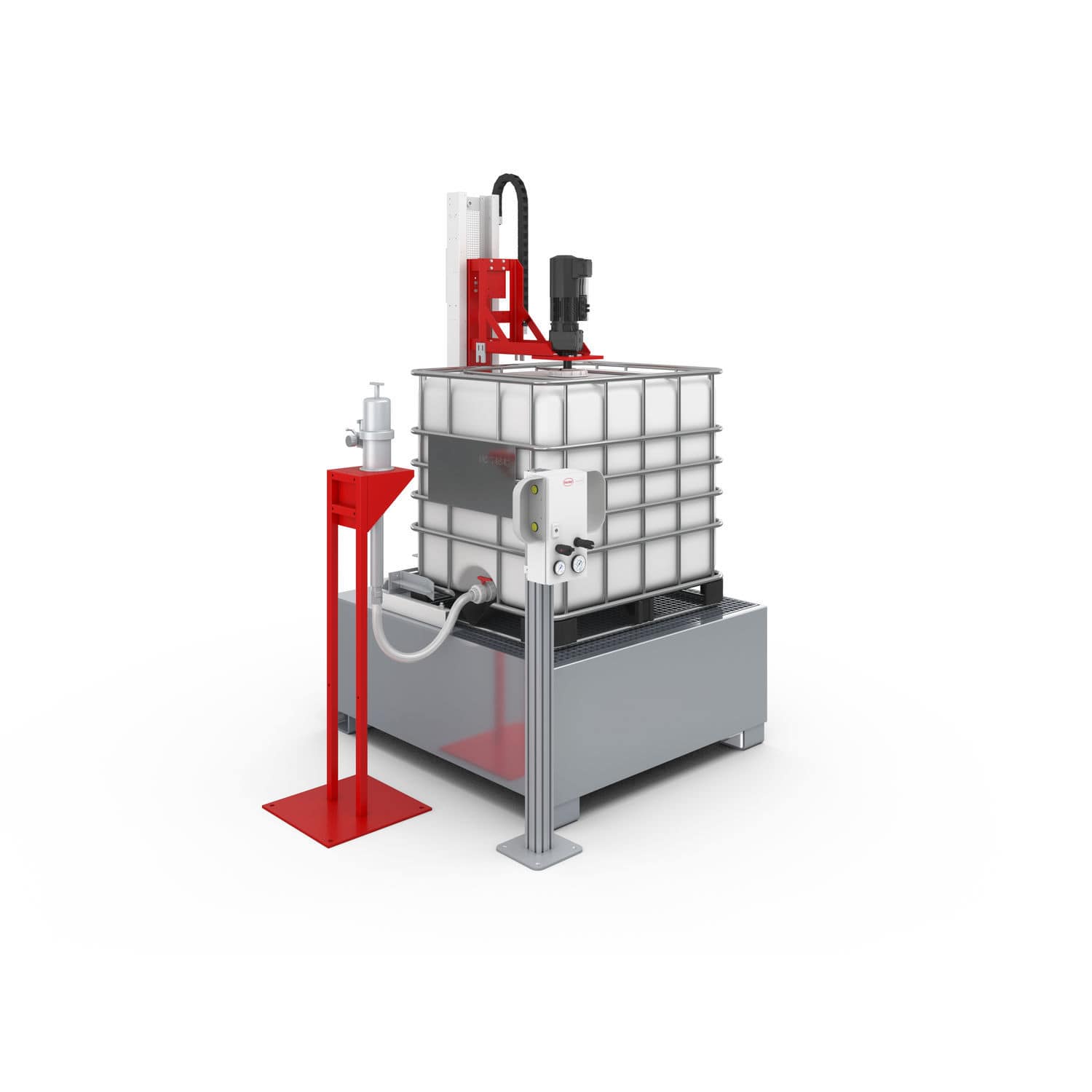 Fully-automatic filling station - HENKEL SONDERHOFF - drum / for pasty ...