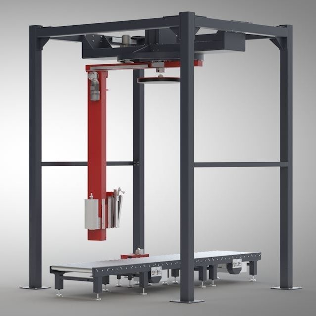 Rotary arm stretch wrapper - Spin series - DNC - automatic / pallet