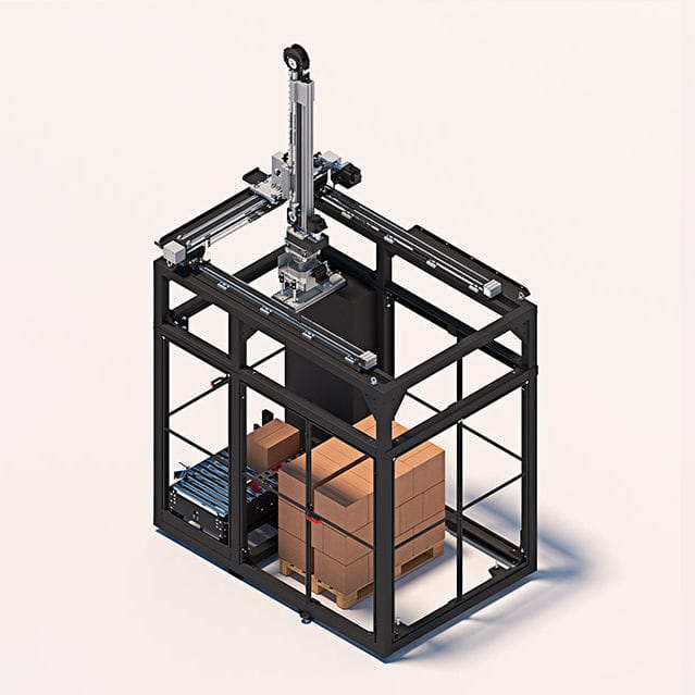 4-axis palletizer - DNC - robotic / bag / box