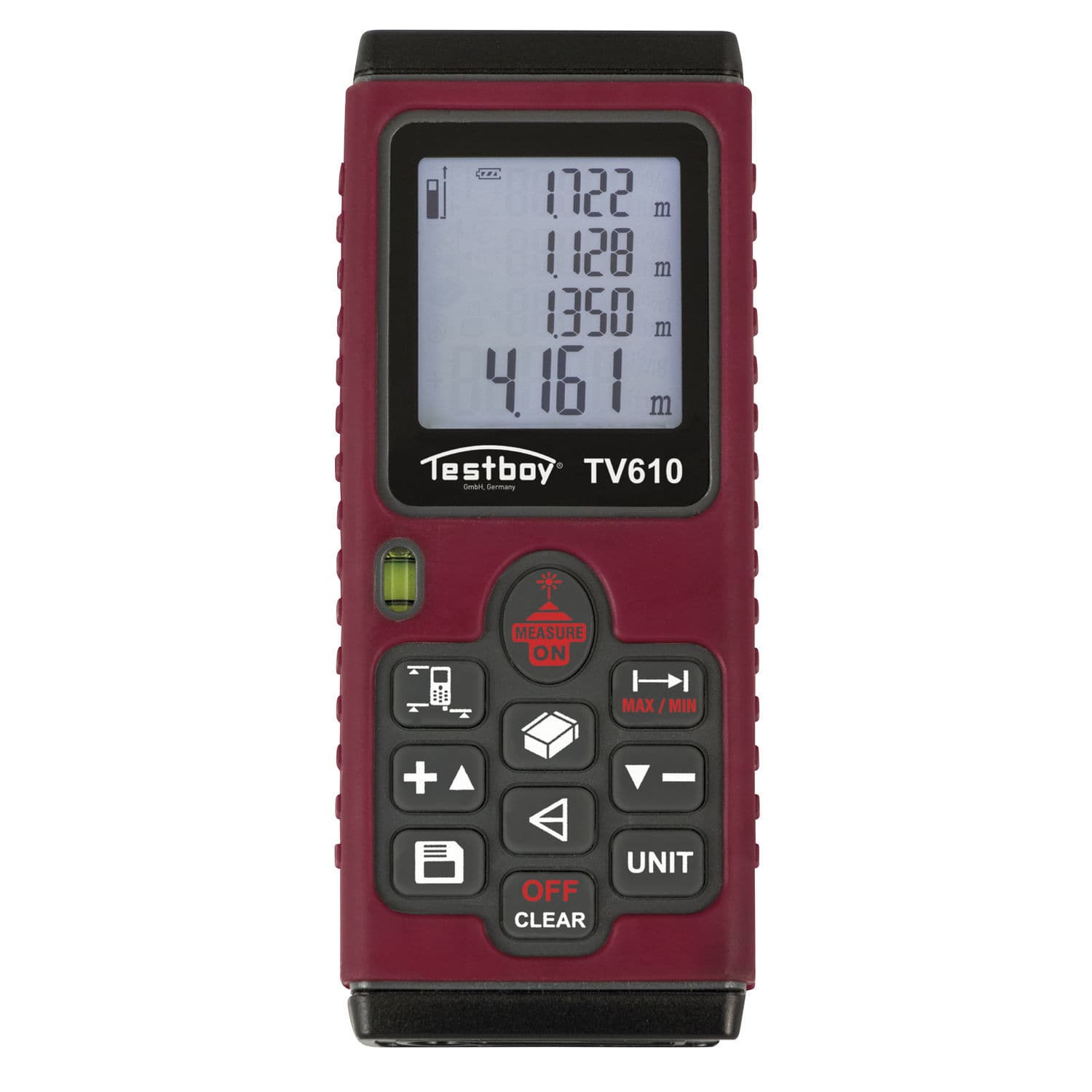 Laser distance meter - TESTBOY TV 610 - Testboy - portable / indirect ...