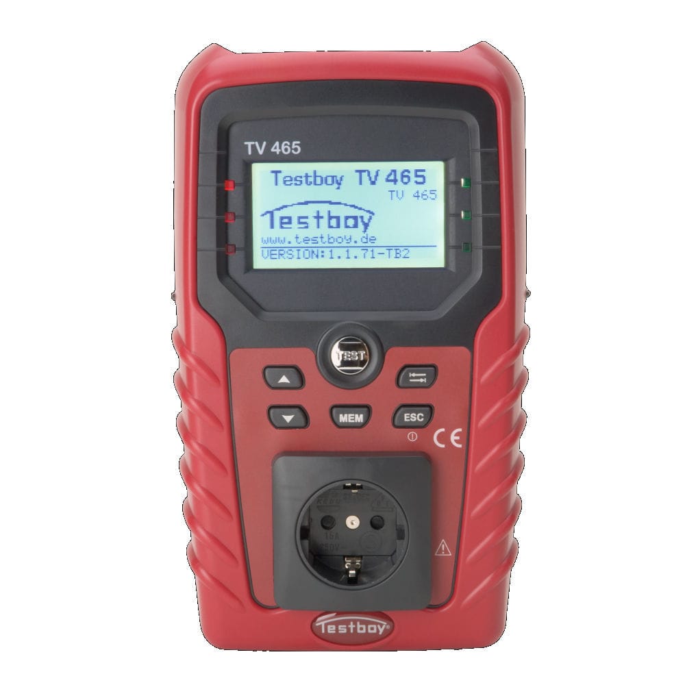 Electric tester - TESTBOY TV 465 - Testboy - portable appliance ...
