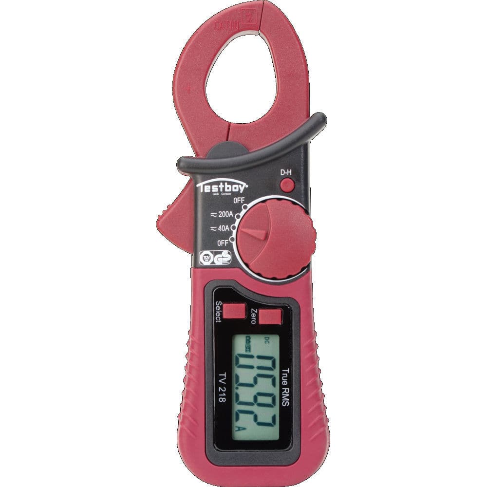 AC/DC current clamp - TESTBOY TV 218 - Testboy - digital / portable ...