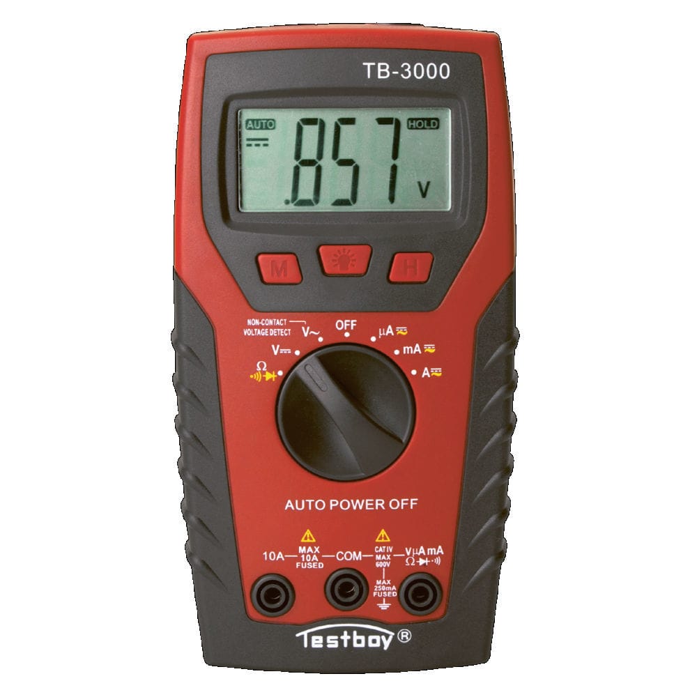Digital multimeter - TESTBOY 3000 - Testboy - portable / 600 V / 10 A