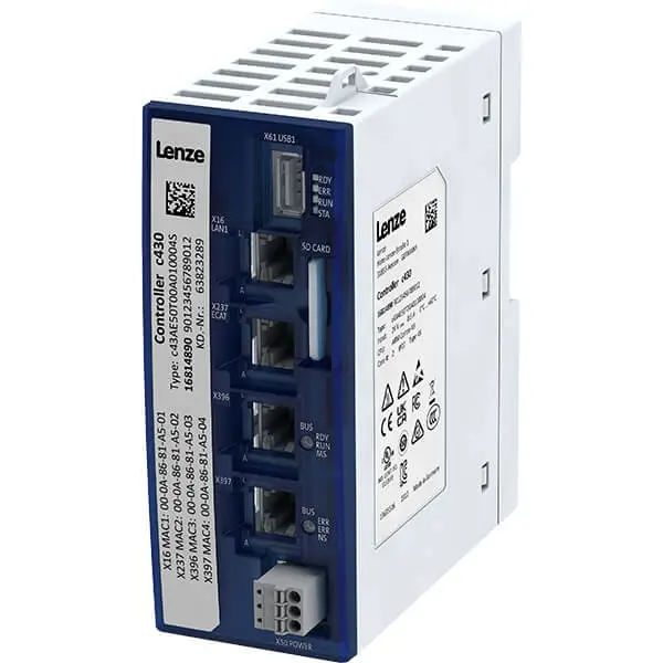 Compact motor controller - c430 - Lenze SE - EtherCAT / combination ...