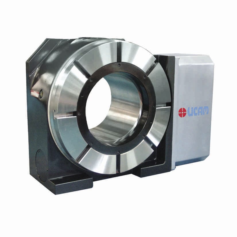 Motor-driven rotary table - ULBR Series - UCAM - horizontal / vertical ...