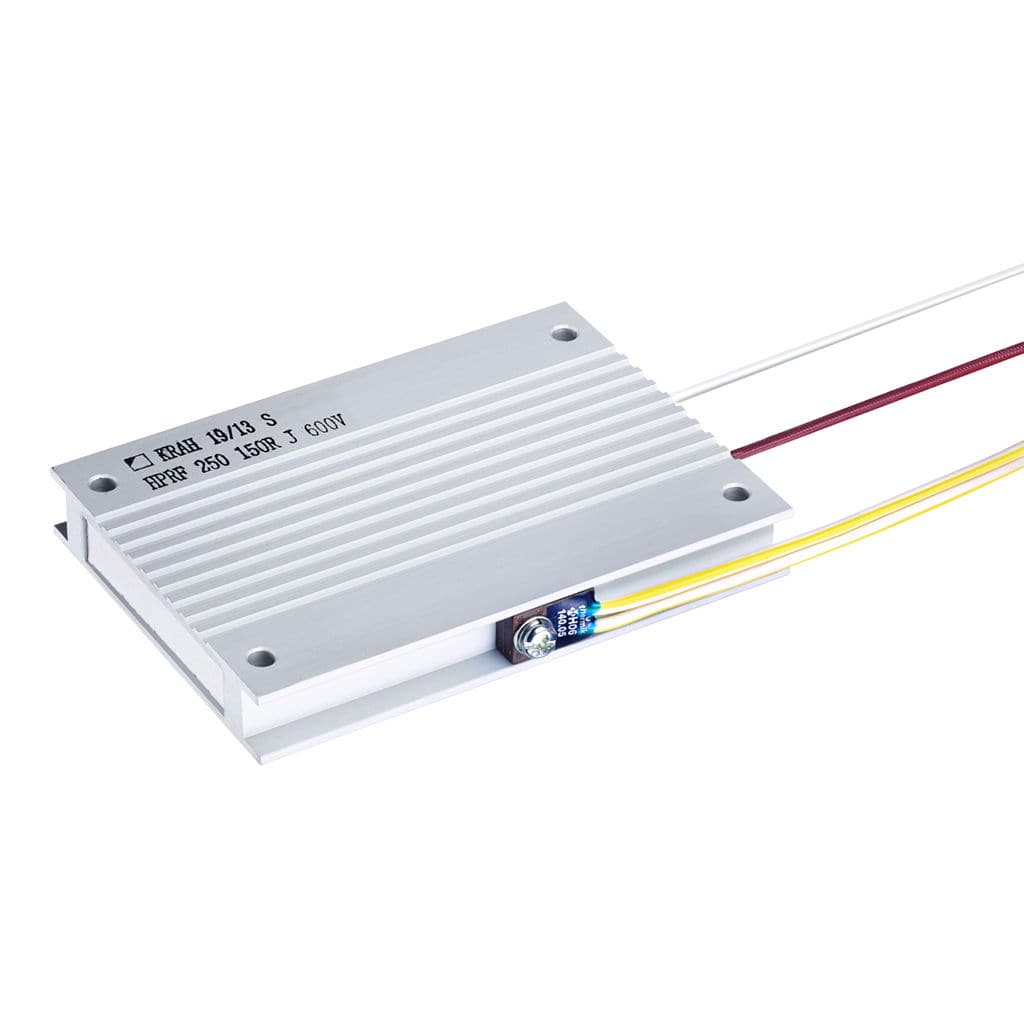 Wire-wound resistor - HPRF T - Krah Group - high-power / aluminum ...