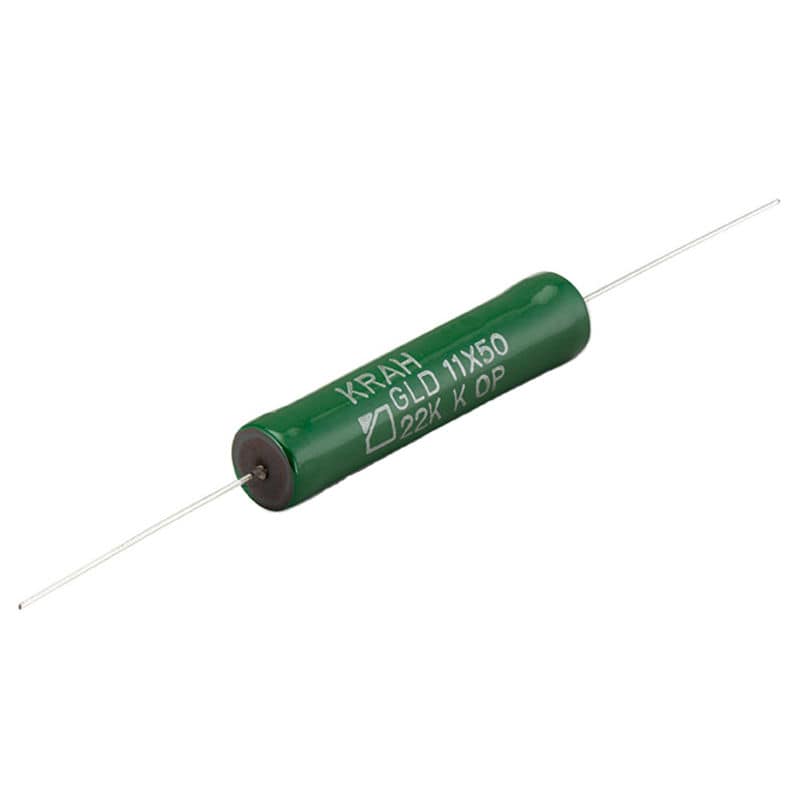 Wire-wound resistor - GLD - Krah Group - power / board-mount / vitrified