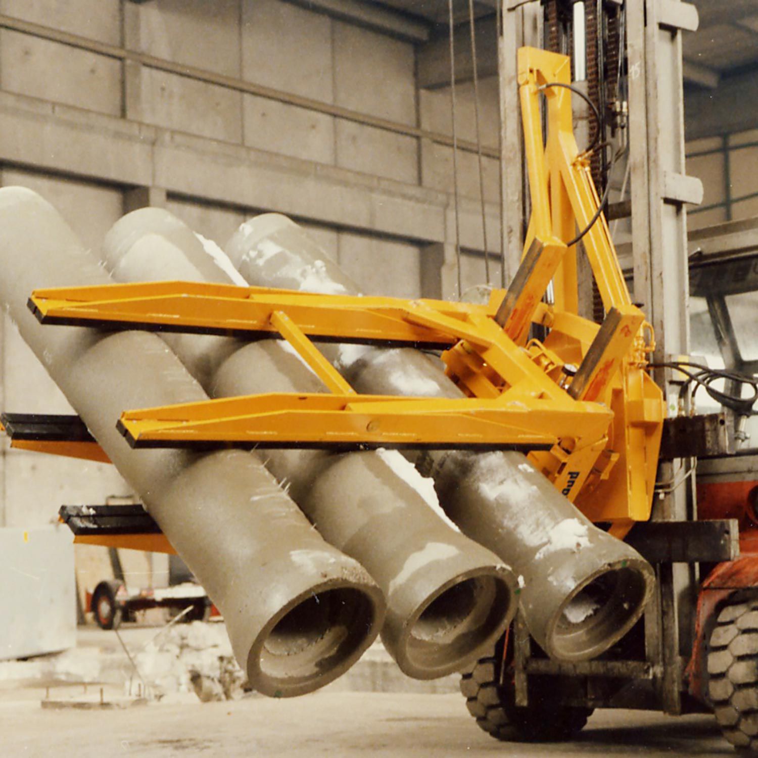 Concrete pipe lifting and turning clamp - WG-R - Probst GmbH - horizontal