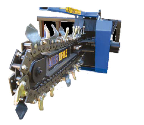 Chain trencher - MT900 - Auger Torque Europe Ltd. - for excavators ...