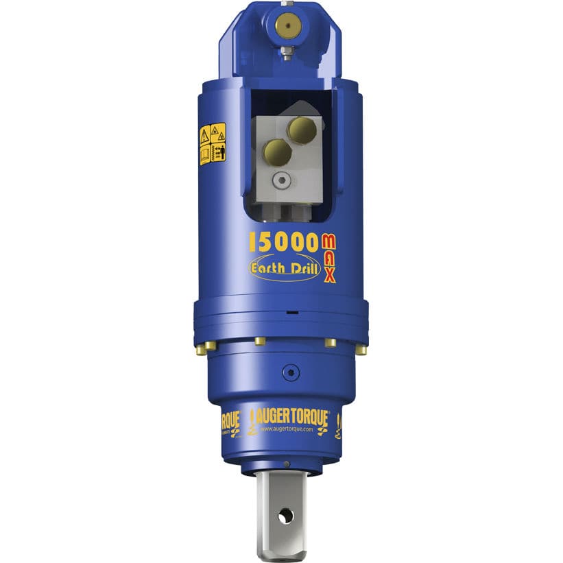 Excavator drill attachment - 15000 MAX - Auger Torque Europe Ltd.