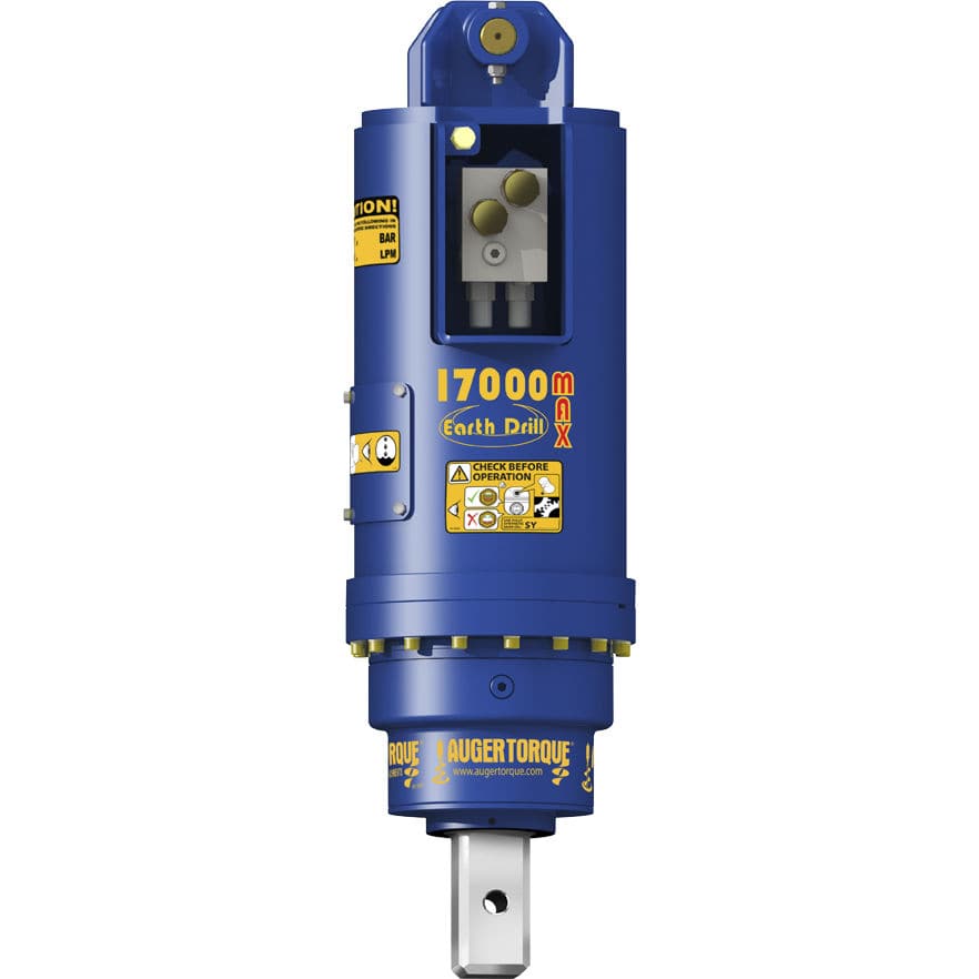 Excavator drill attachment - 17000 MAX - Auger Torque Europe Ltd.