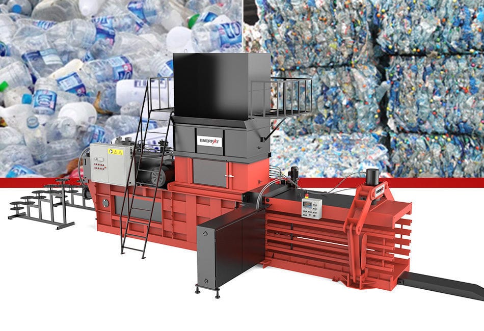 Plastic baler - HBA series - ENERPAT AMERICA - horizontal / automatic ...