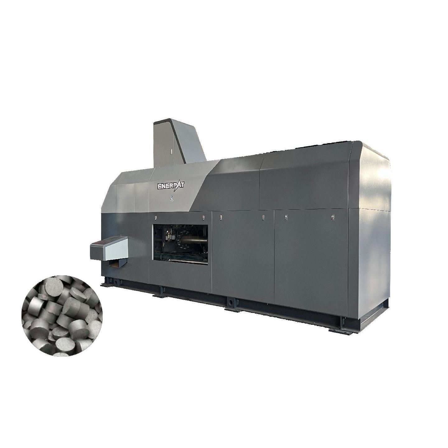 Metal chip briquette press - BM-C - ENERPAT AMERICA - chip / for waste ...