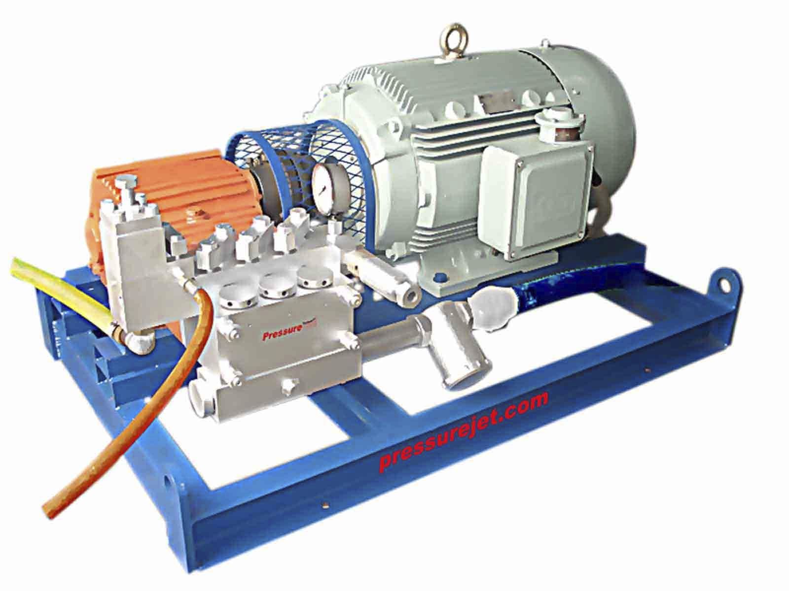 Plunger pump - PressureJet Systems Pvt. Ltd. - paint / electric ...