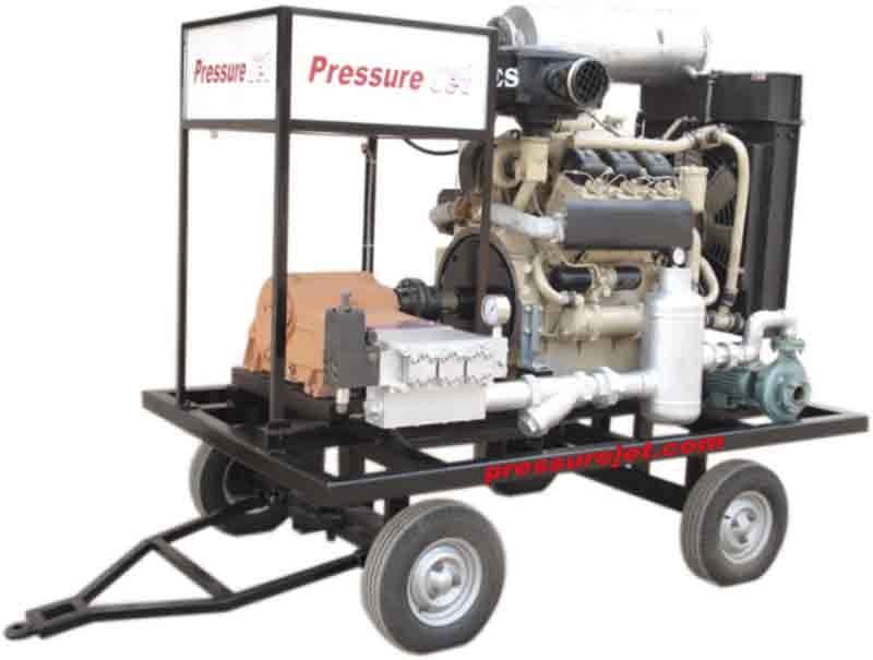 High-pressure cleaner with combustion engine - K series - PressureJet ...