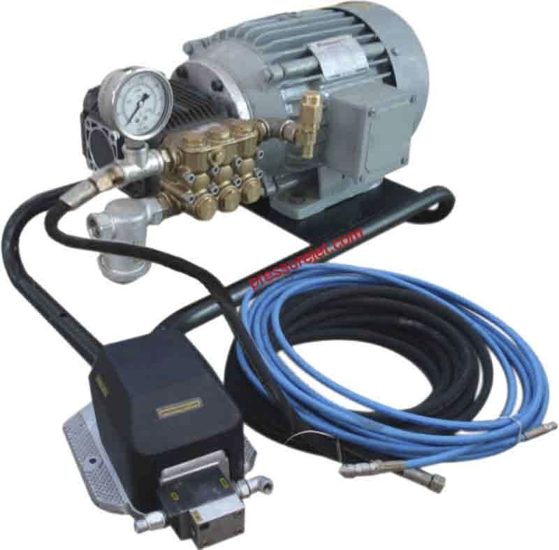 Piston pump - PressureJet Systems Pvt. Ltd. - water / electric / industrial