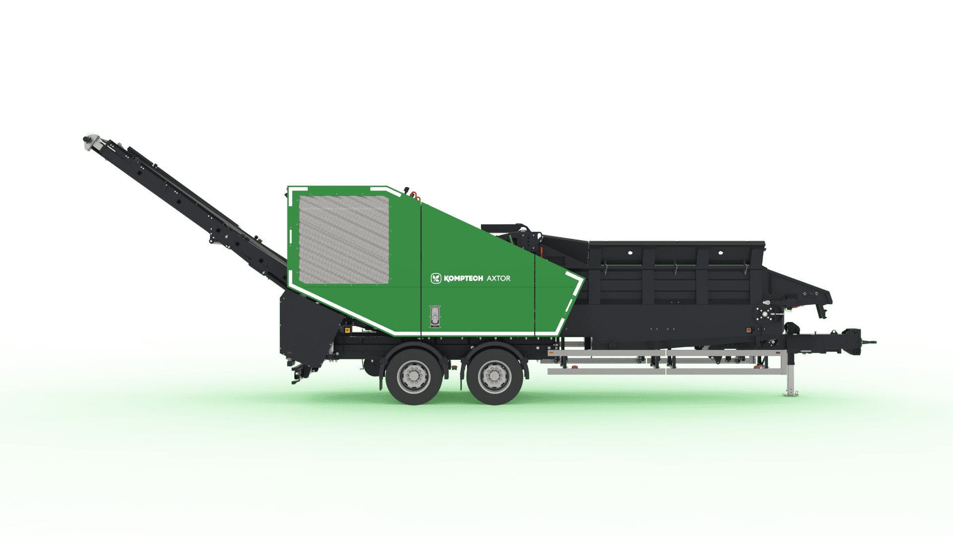 Single shaft shredder - Axtor - Komptech - for wood / for green waste ...