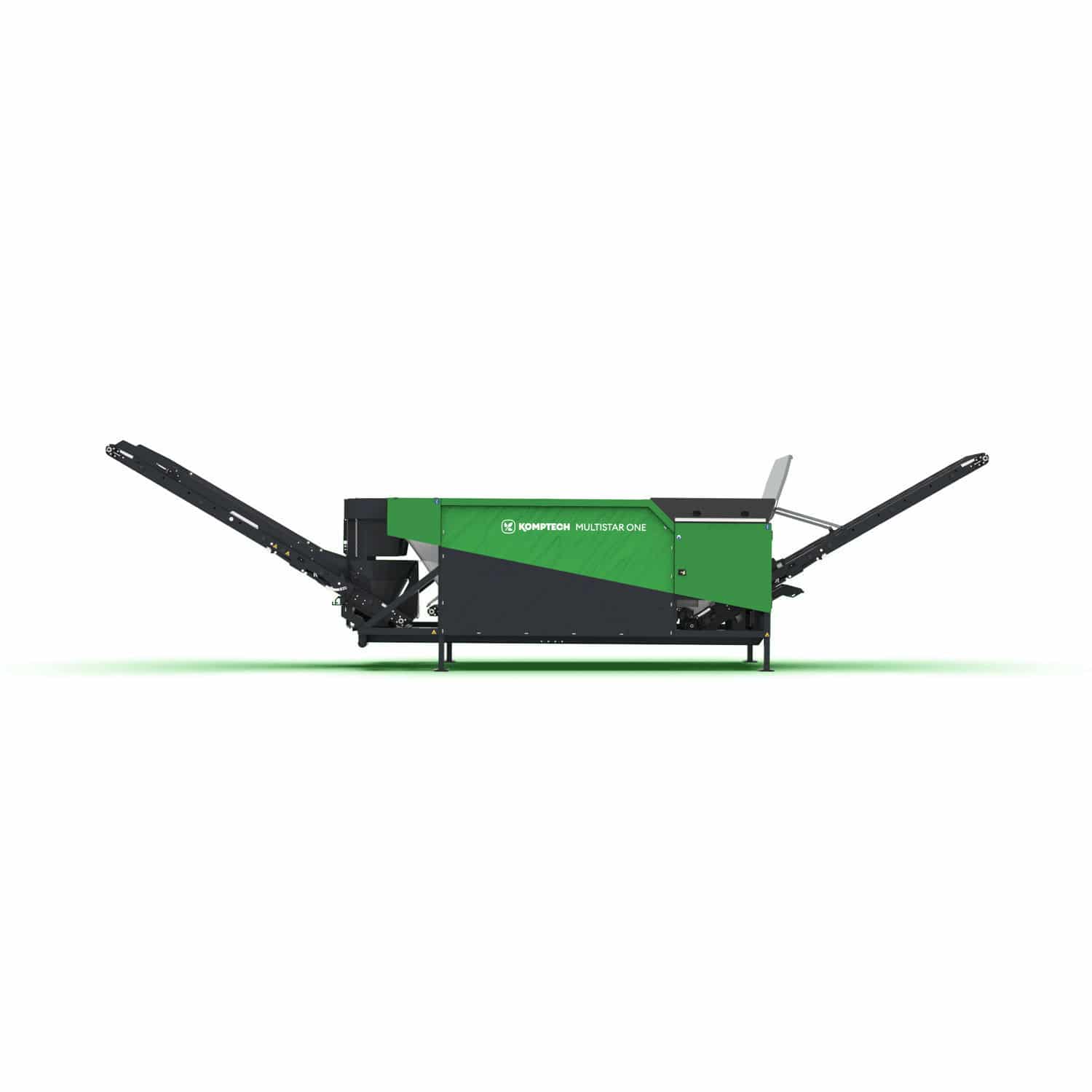 Star screening unit - Multistar One - Komptech - for wood / linear ...
