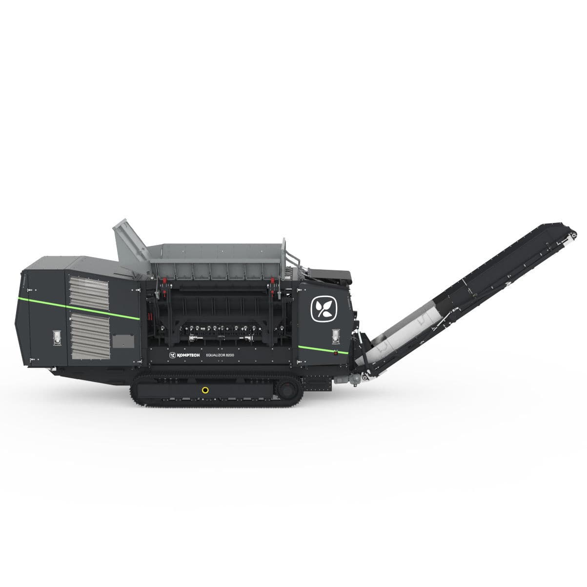 Single shaft shredder - EQUALIZOR - Komptech - for waste / mobile ...