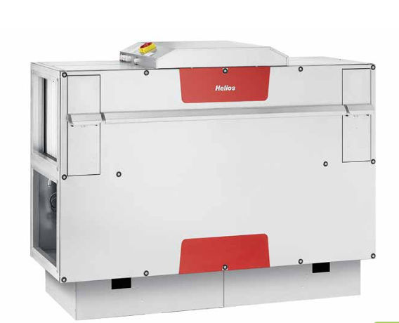 Dual-flow ventilation unit - KWL EC 1200 S Pro - Helios Ventilation
