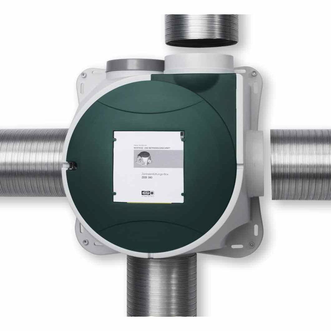 Centralized ventilation unit - ZEB EC - Helios Ventilation - wall-mounted
