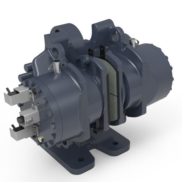 Disc brake - SH9A - STROMAG - spring / hydraulic / safety