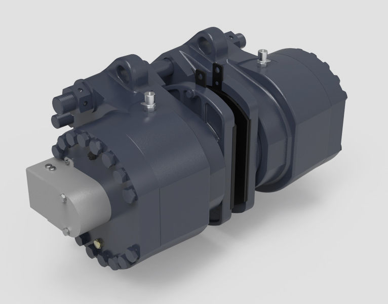 Disc brake - SH15 - STROMAG - spring / hydraulic / safety