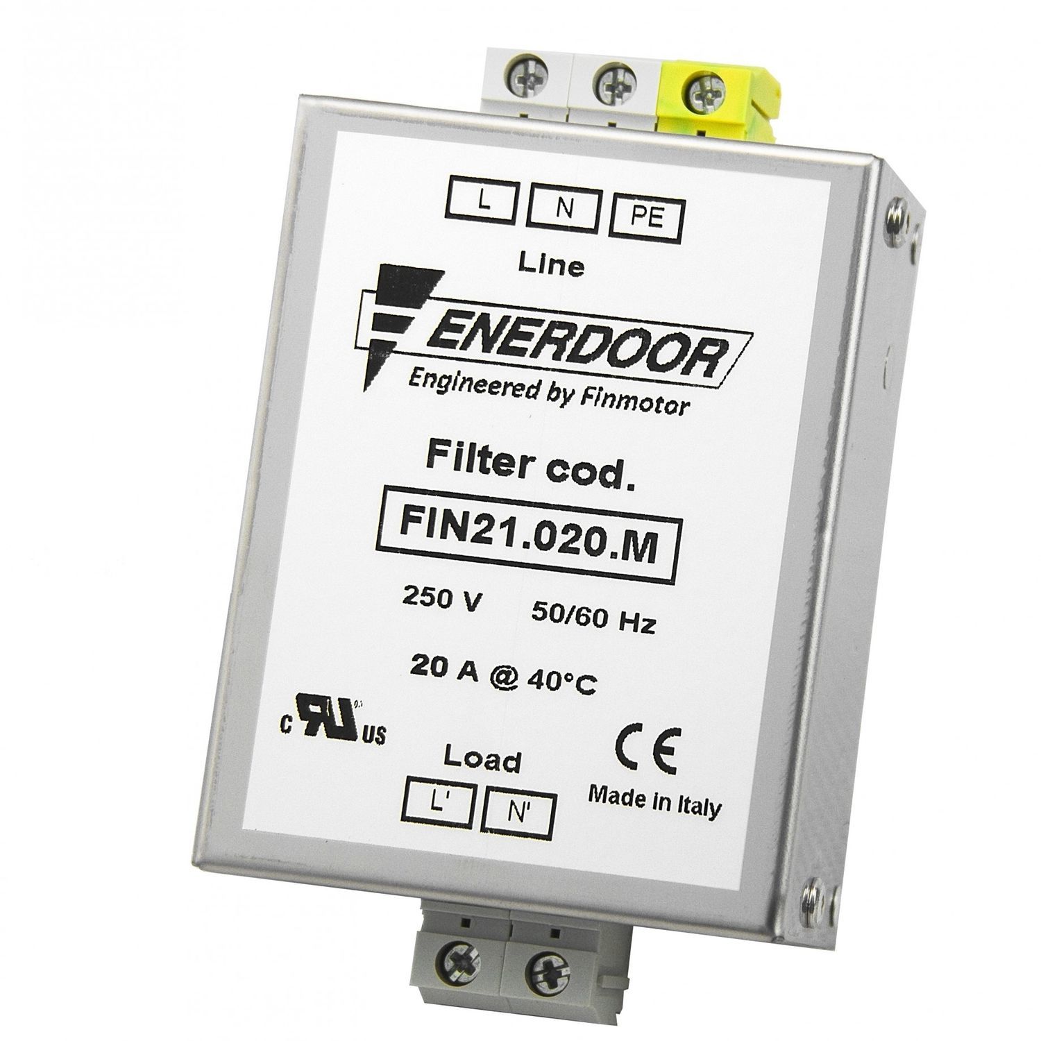 Low-pass electronic filter - FIN21 - ENERDOOR - passive