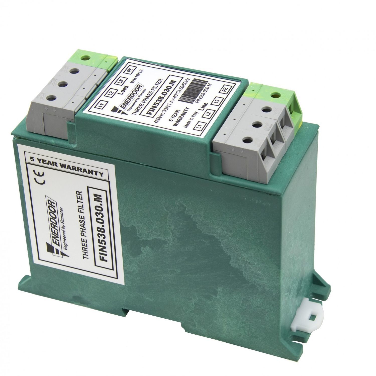 Low-pass electronic filter - FIN538 - ENERDOOR - passive / EMI / compact