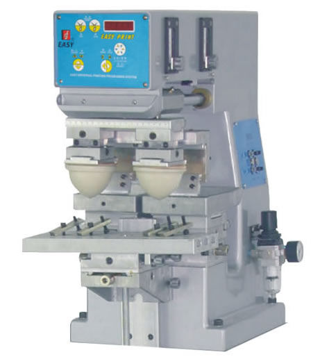 Pad printing machine with open ink cup - MINI/2H - LC Printing Machine ...