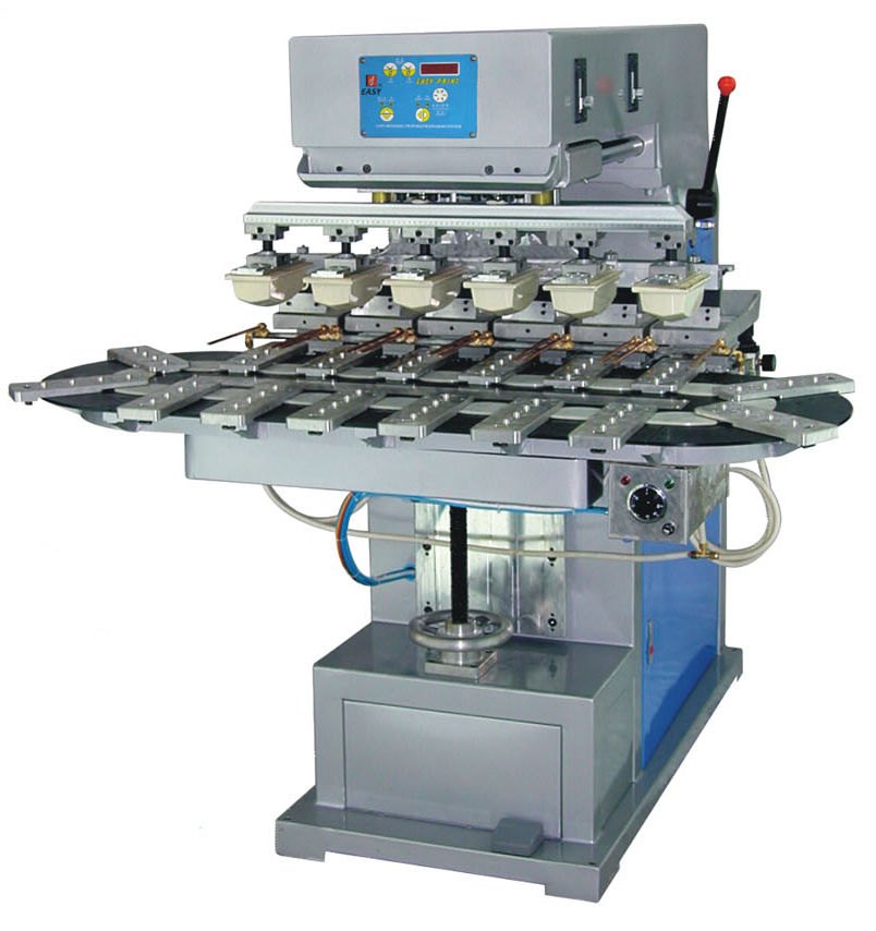 Pad printing machine with open ink cup - L6/C - LC Printing Machine ...